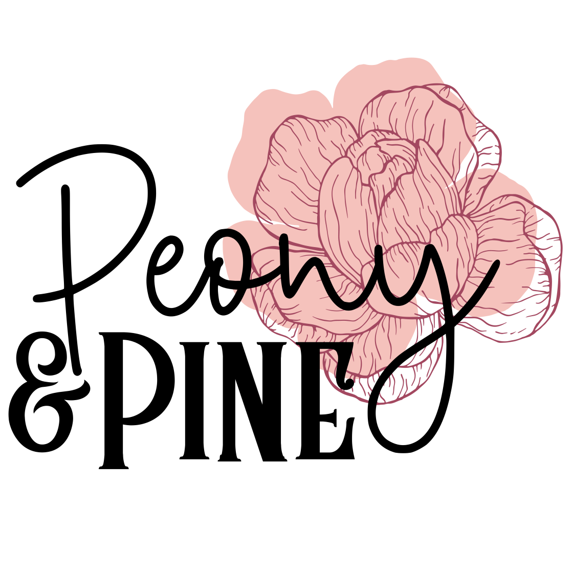 Peony & Pine logo